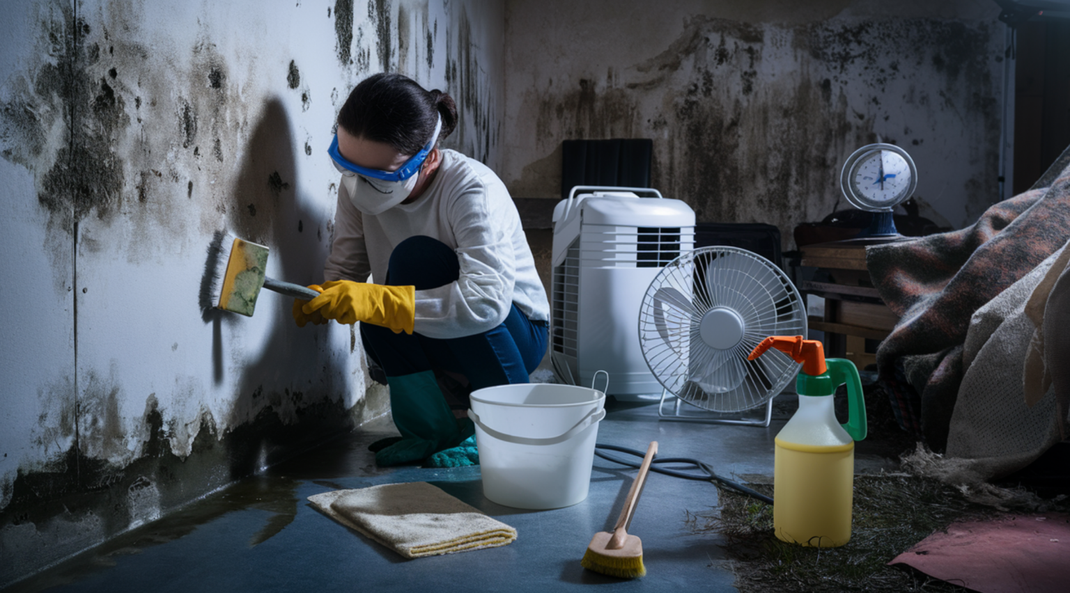 Mold In Your Basement: Remove From Cinder And Concrete Block Walls